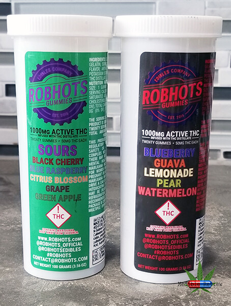 Robhots 1000mg THC gummies review 2023 – Medible Review